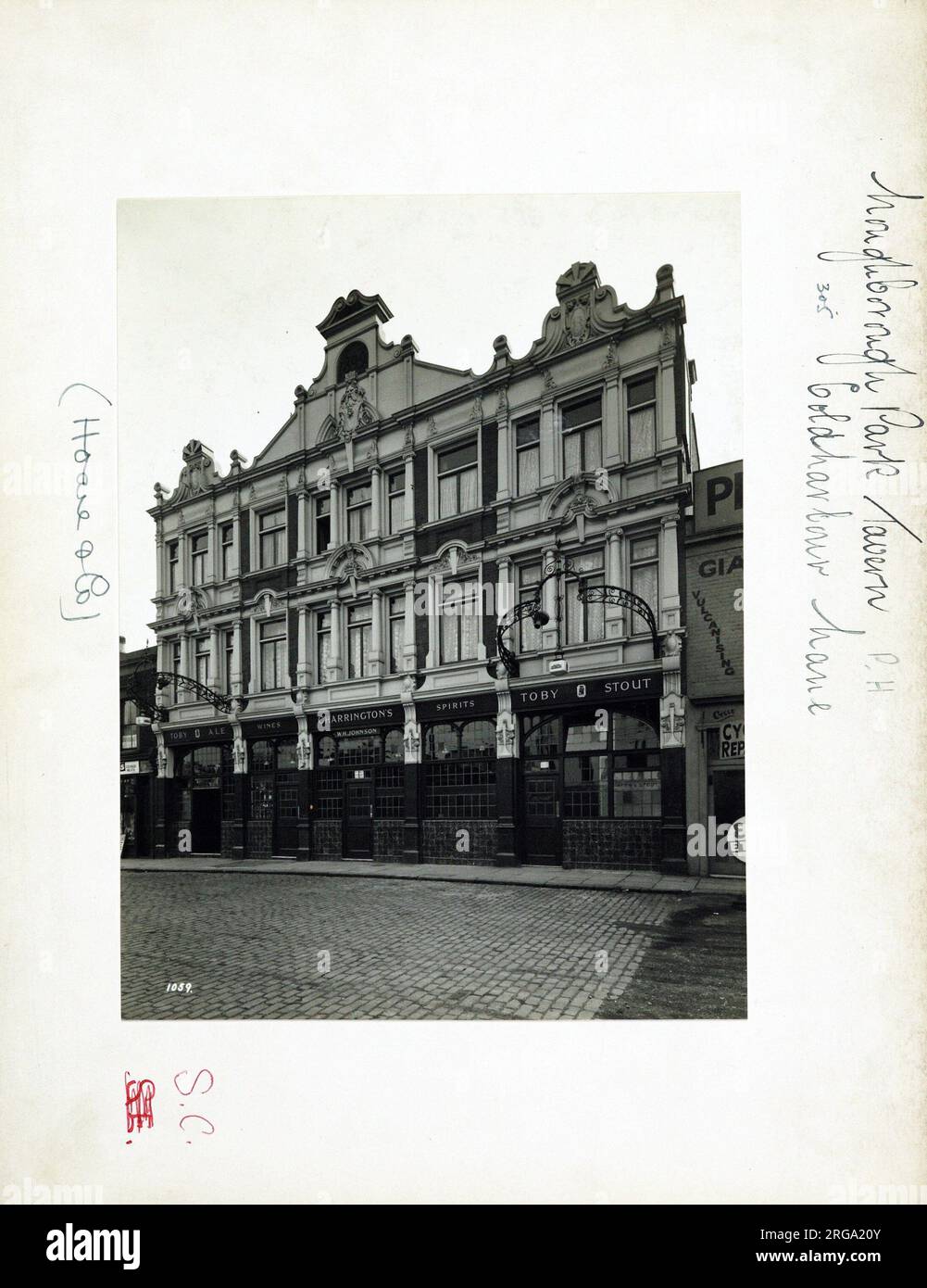 Photograph of Loughborough Park Tavern , Stockwell, London. The main ...