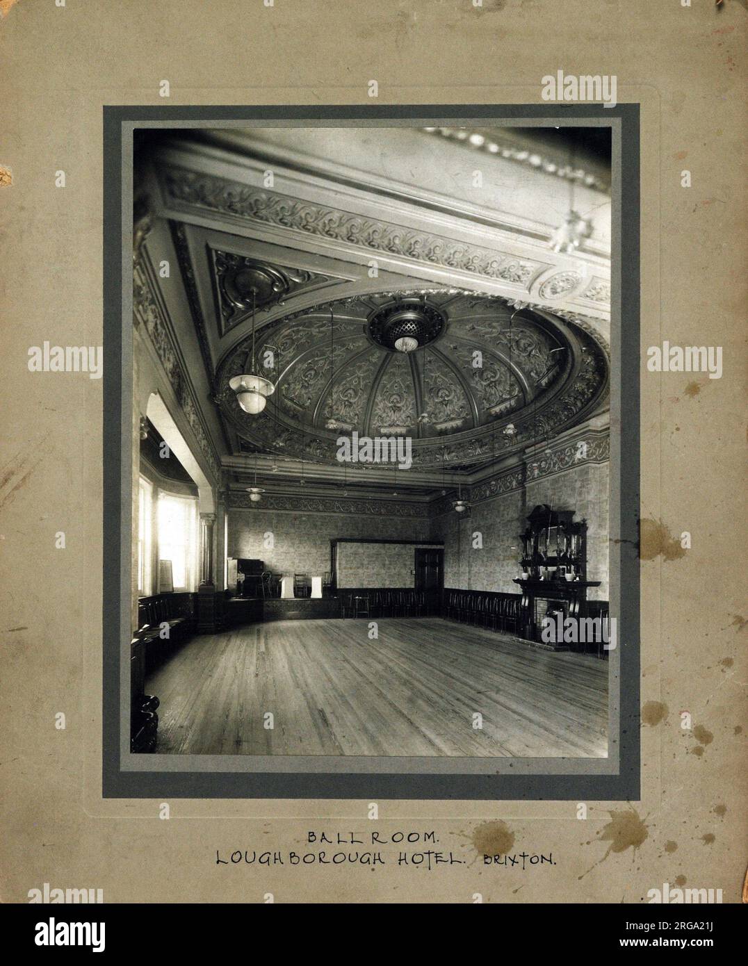 Photograph of Loughborough Hotel, Brixton, London. The main side of the ...