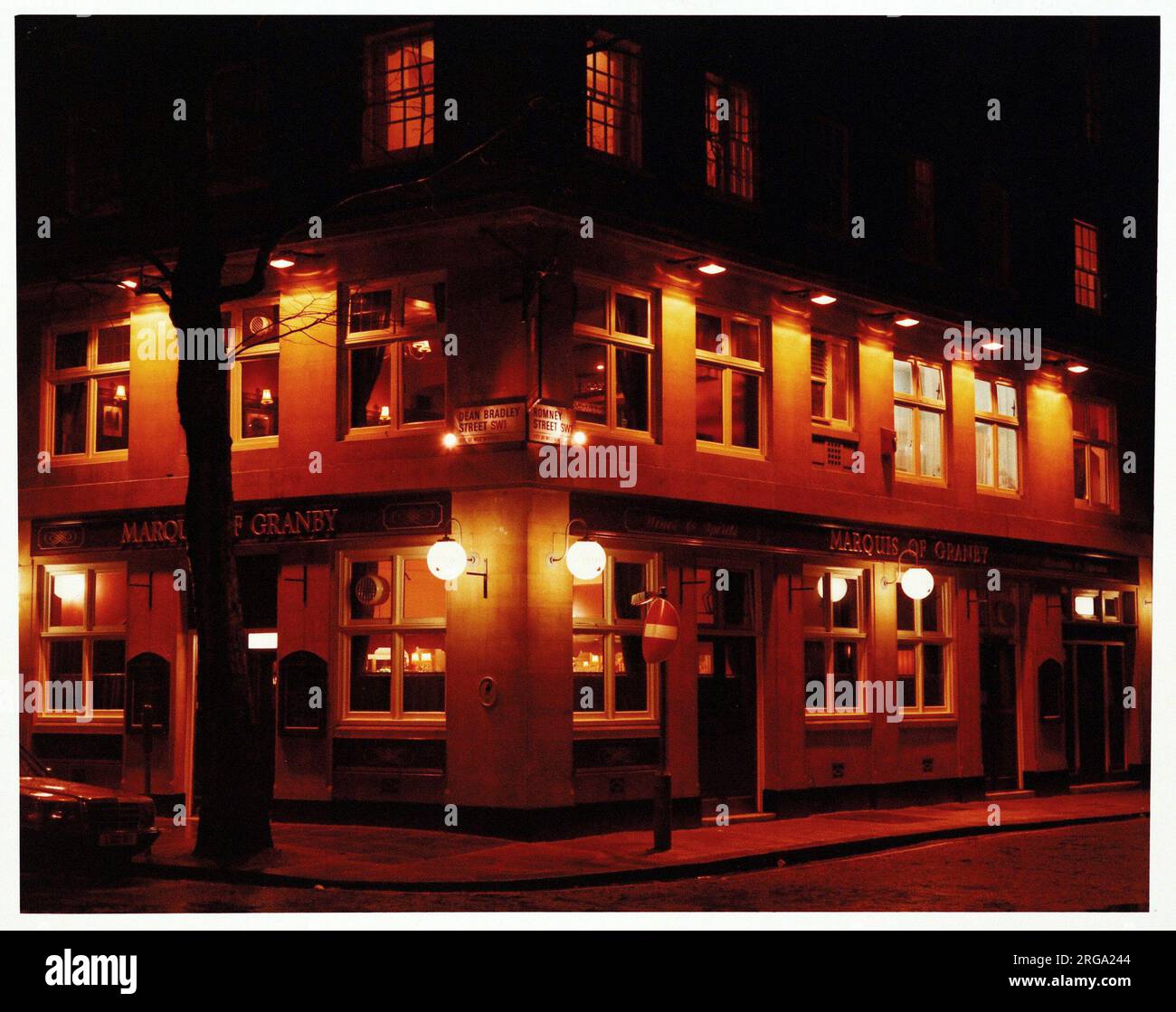 Photograph of Marquis Of Granby PH, Westminster, London. The main side ...