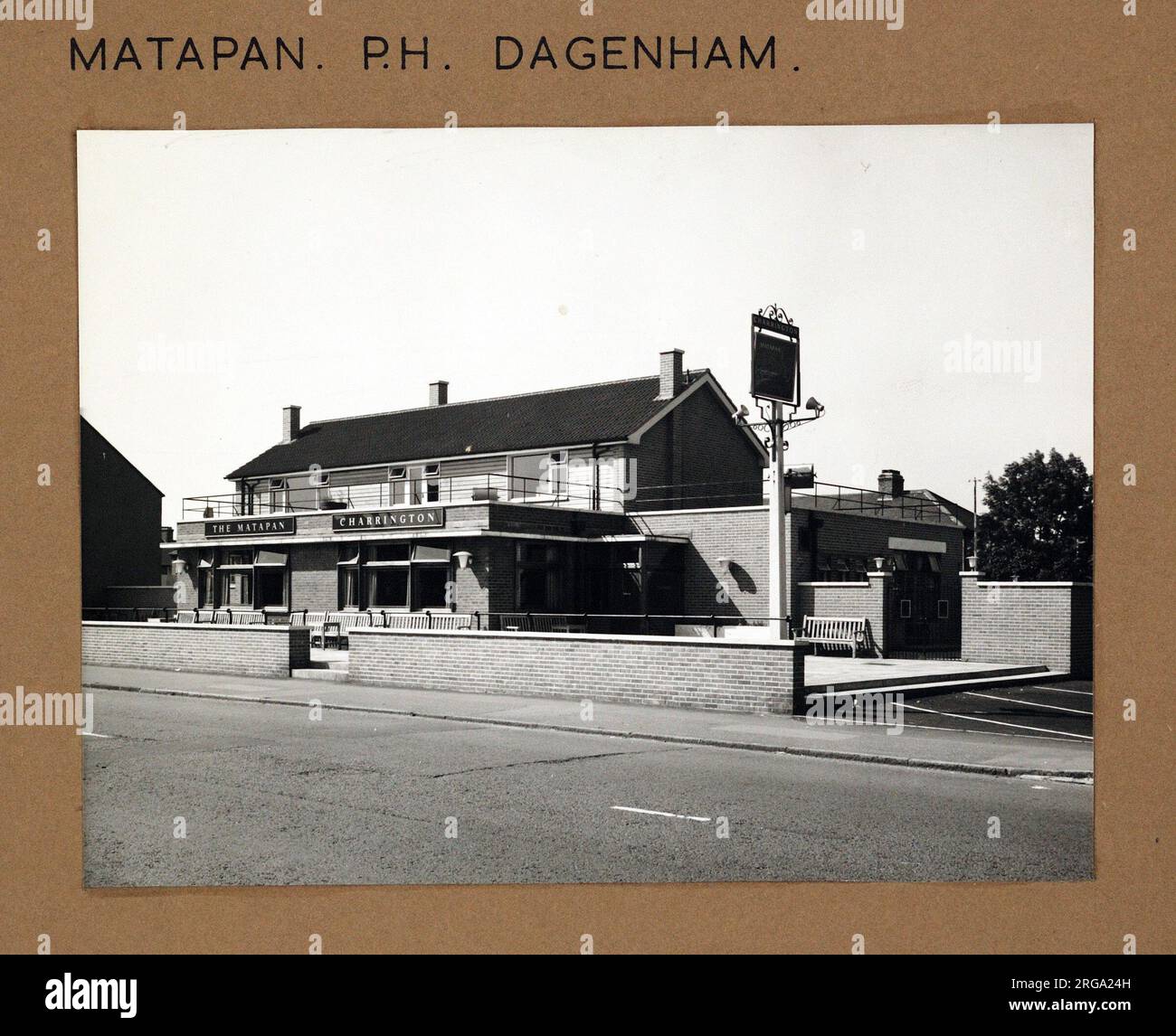 Photograph of Matapan PH, Dagenham (New), Essex. The main side of the ...