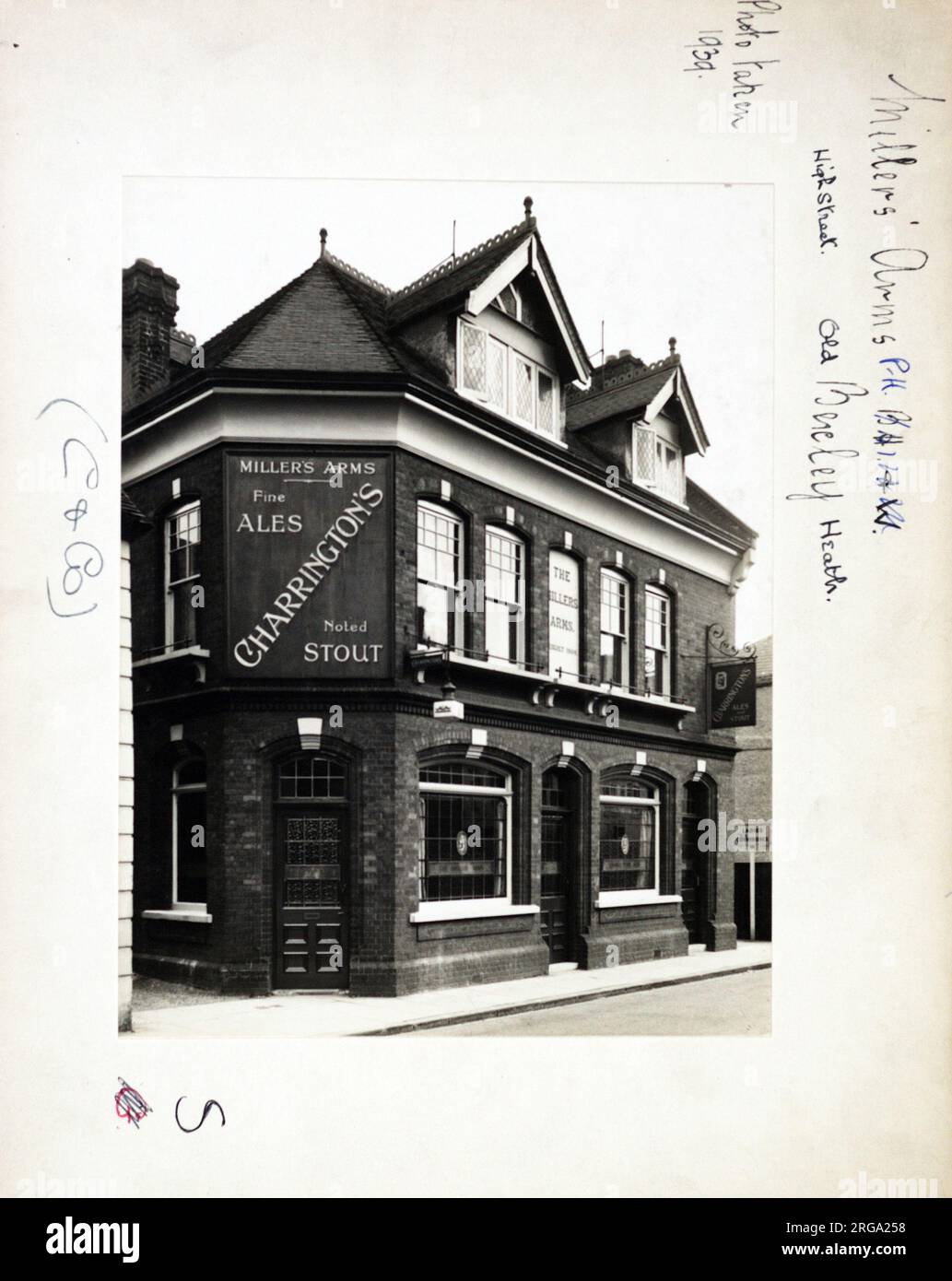 Photograph of Millers Arms, Bexleyheath, Greater London. The main side ...