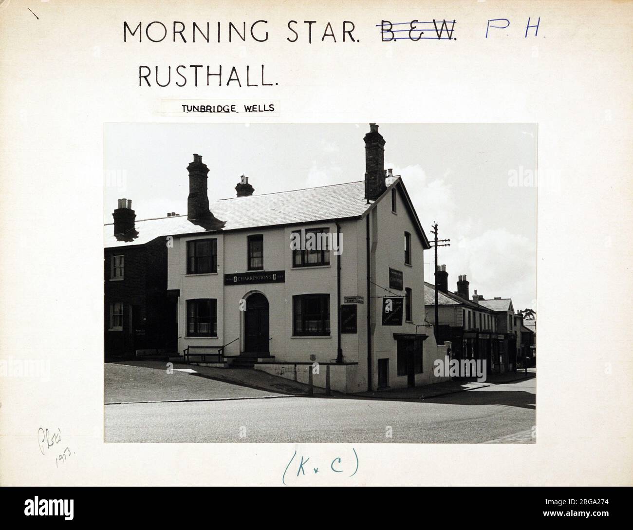 Photograph of Morning Star PH, Rusthall, Kent. The main side of the ...