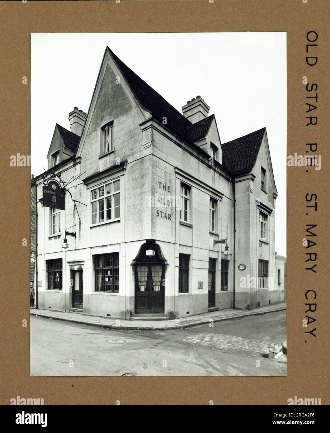 Photograph of Old Star PH, St Mary Cray, Greater London. The main side ...