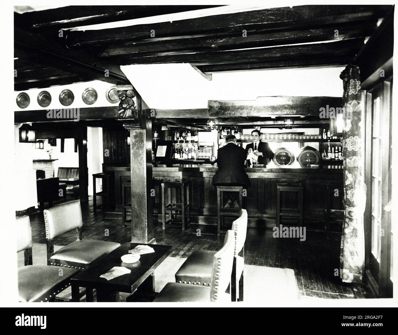 Photograph of Olde Six Bells PH, Horley, Sussex. The main side of the ...