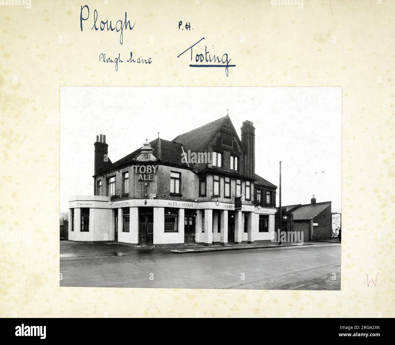 Photograph of Plough PH, Tooting, London. The main side of the print ...
