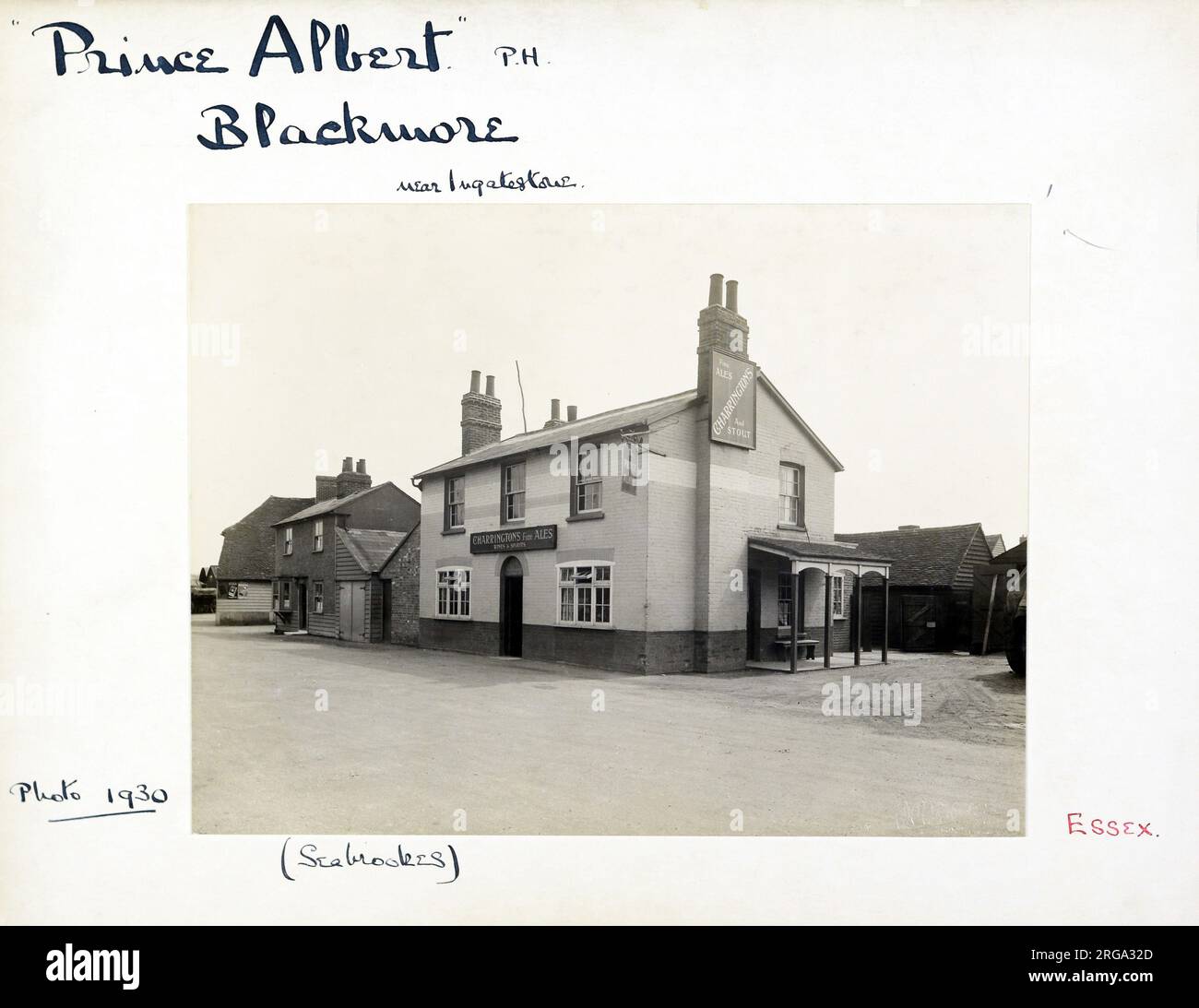 Photograph of Prince Albert PH, Ingatestone, Essex. The main side of ...