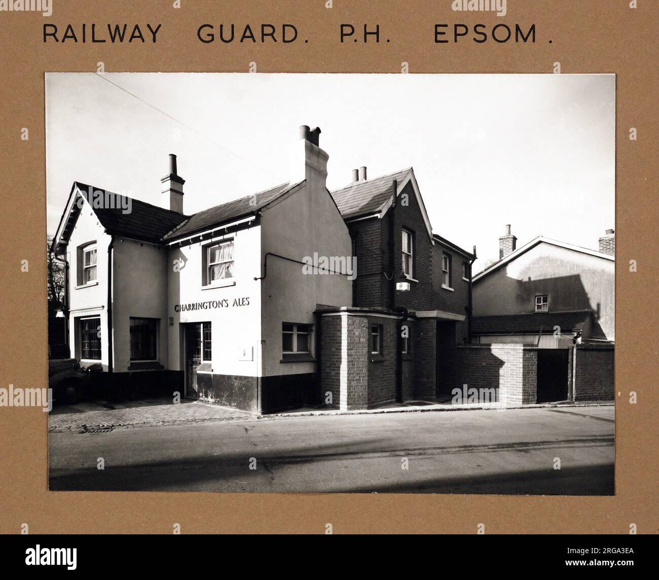 Photograph of Railway Guard PH, Epsom, Surrey. The main side of the ...