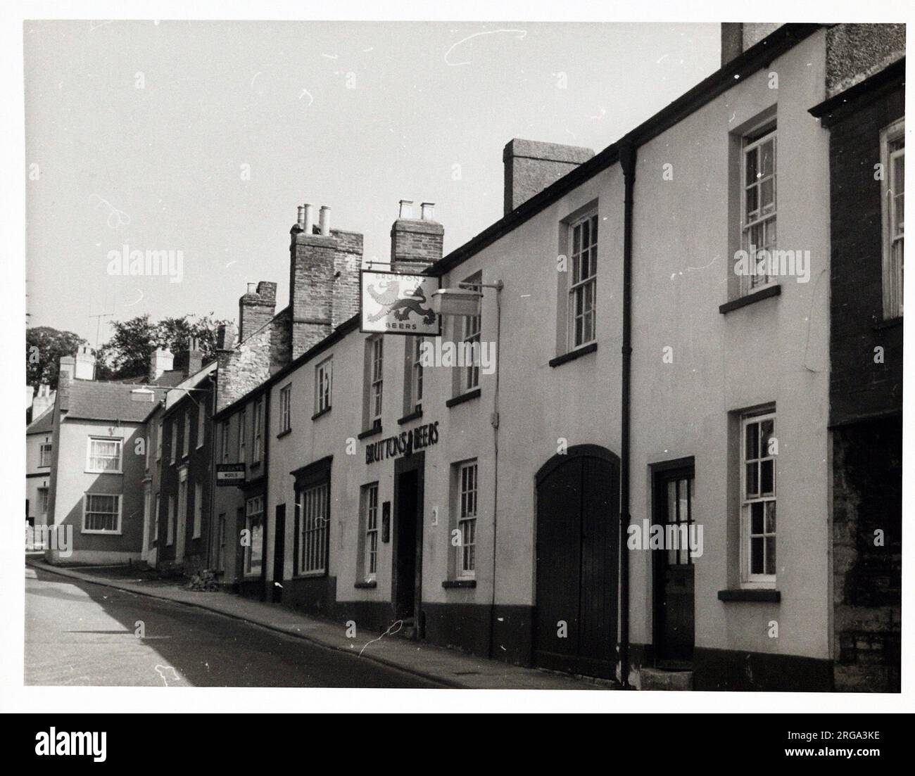 Photograph of Red Lion PH, Axminster, Somerset. The main side of the ...