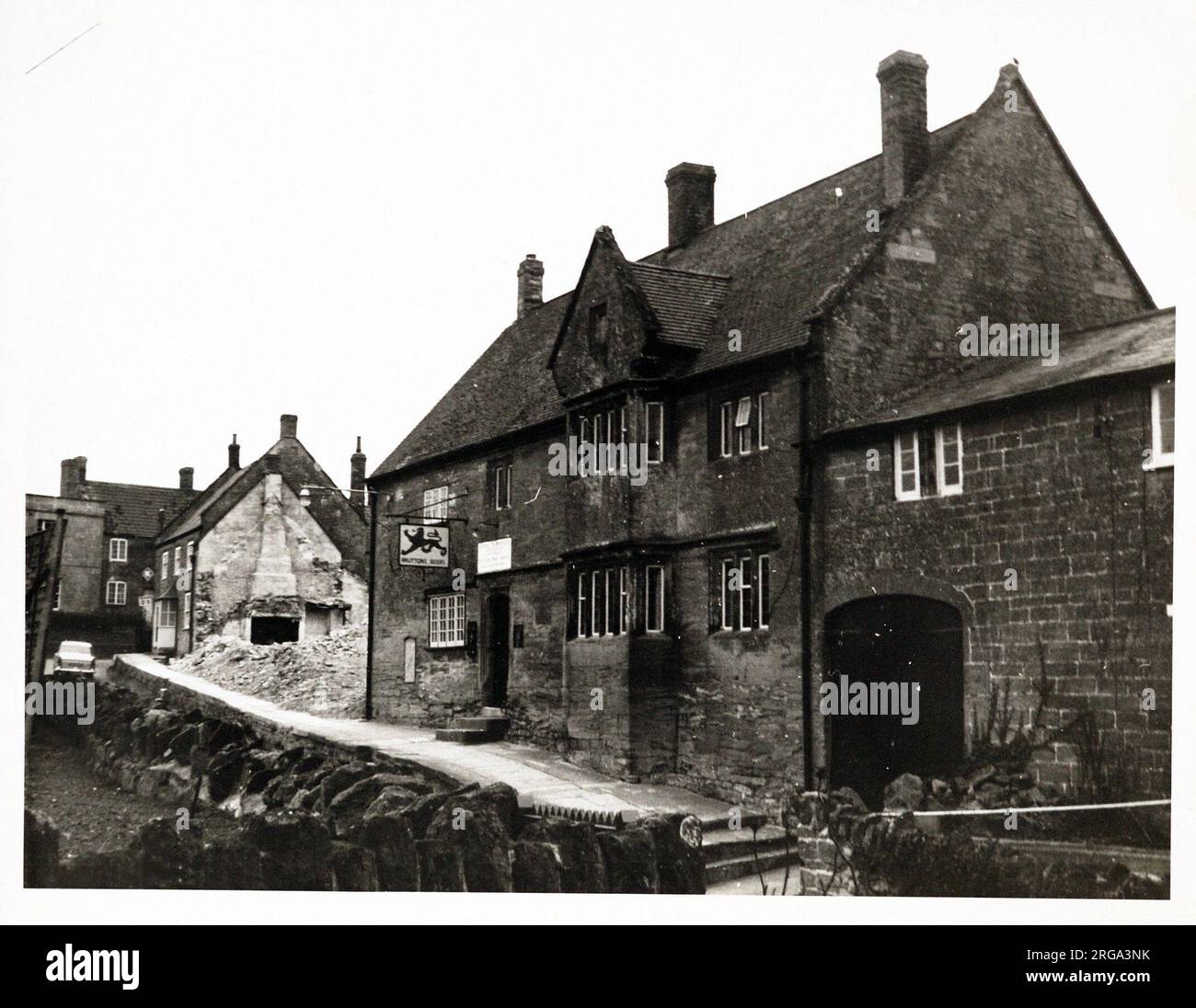 Photograph of Red Lion Inn, Martock, Somerset. The main side of the ...