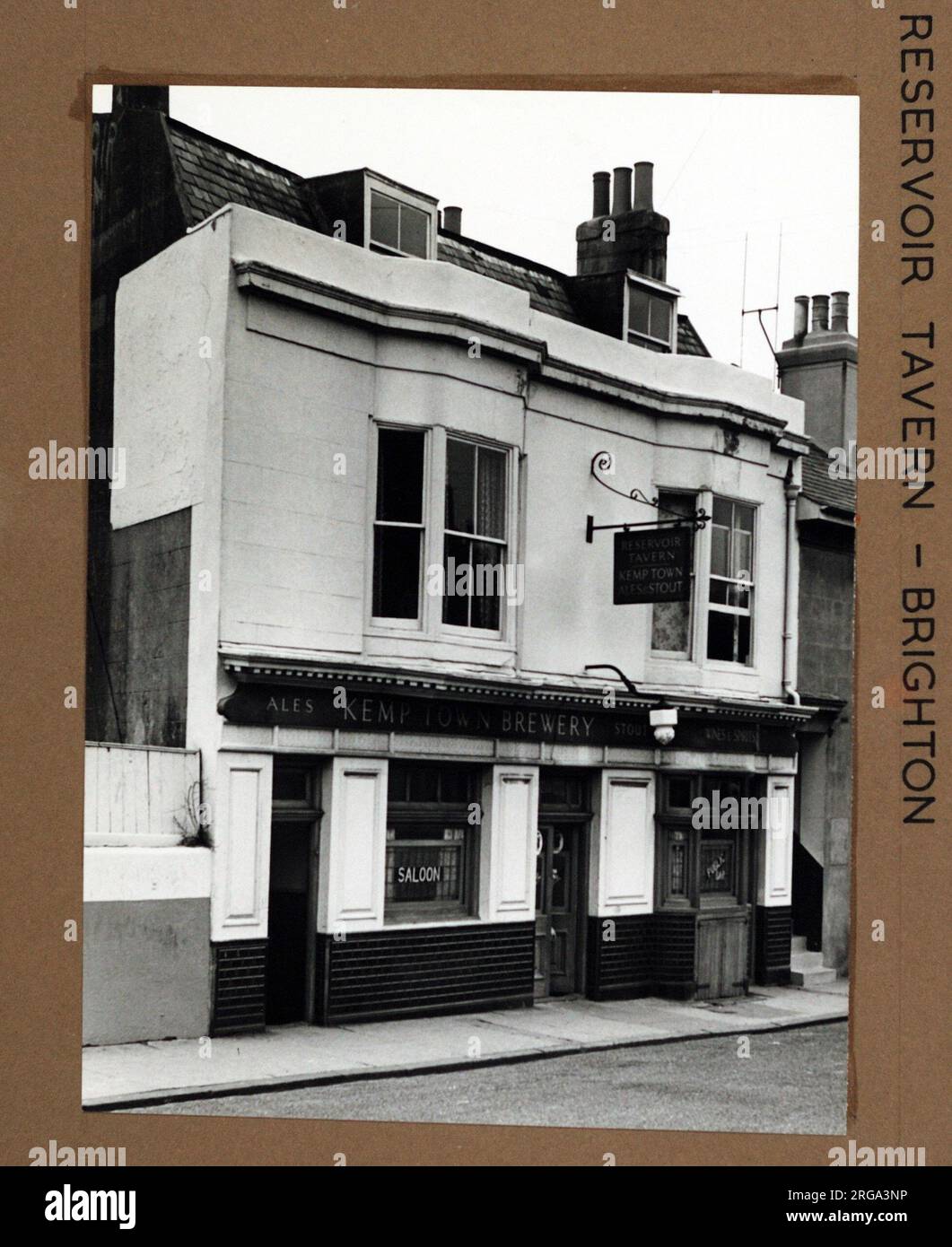 Photograph of Reservoir Tavern , Brighton, Sussex. The main side of the ...