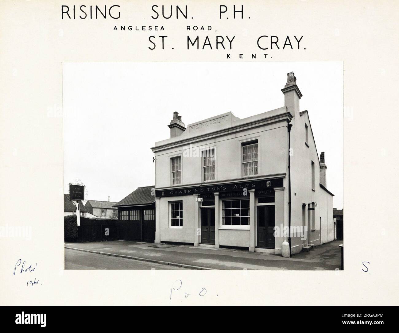Photograph of Rising Sun PH, St Mary Cray, Greater London. The main ...