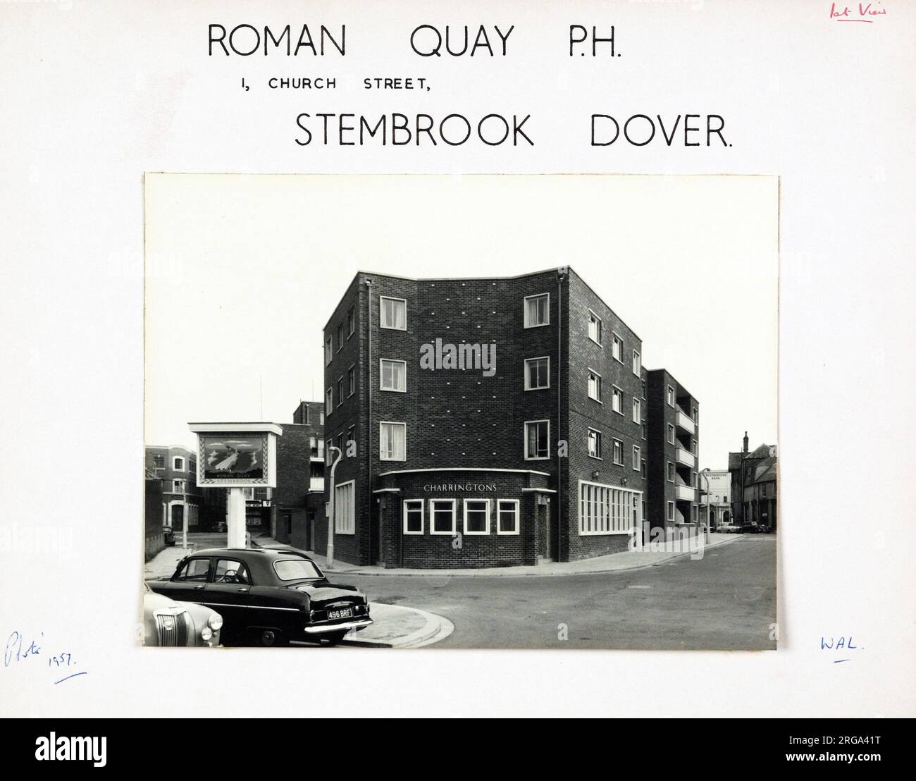 Photograph of Roman Quay PH, Dover, Kent. The main side of the print ...