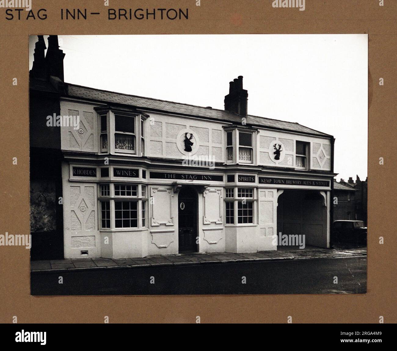 Photograph of Stag Inn, Brighton, Sussex. The main side of the print ...