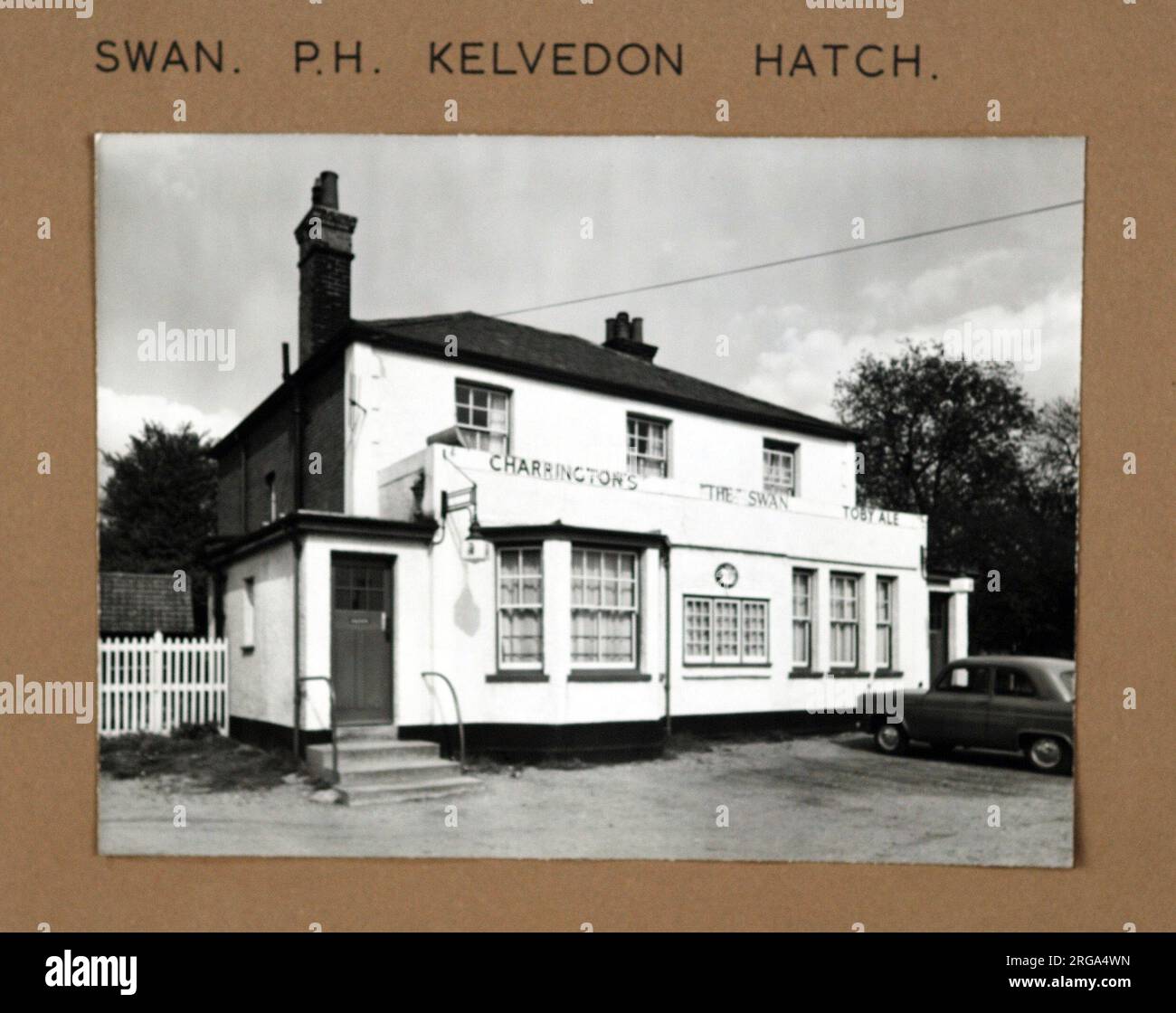 Photograph of Swan PH, Kelvedon Hatch, Essex. The main side of the ...