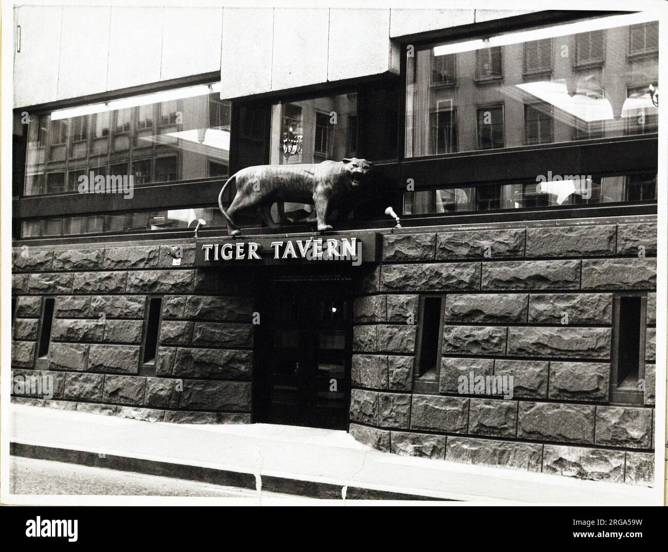 Photograph of Tiger Tavern , Tower Hill (New), London. The main side of ...