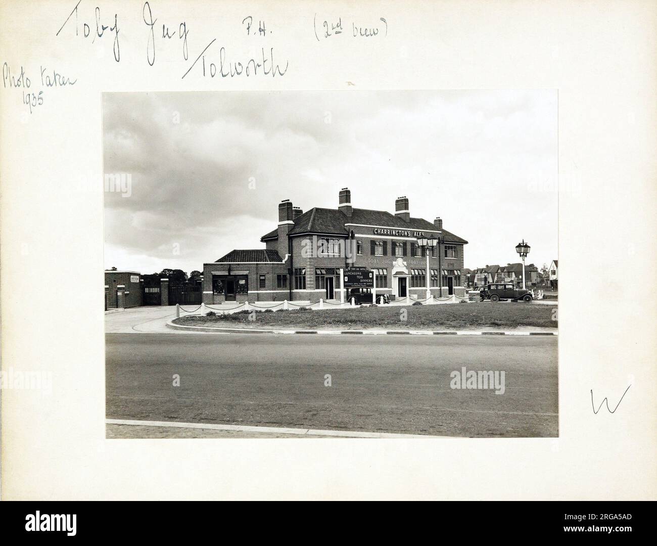 Photograph of Toby Jug PH, Tolworth, Greater London. The main side of ...