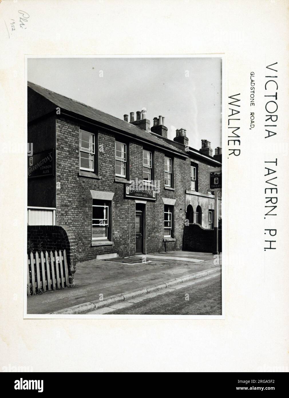 Photograph of Victoria Tavern , Walmer, Kent. The main side of the ...