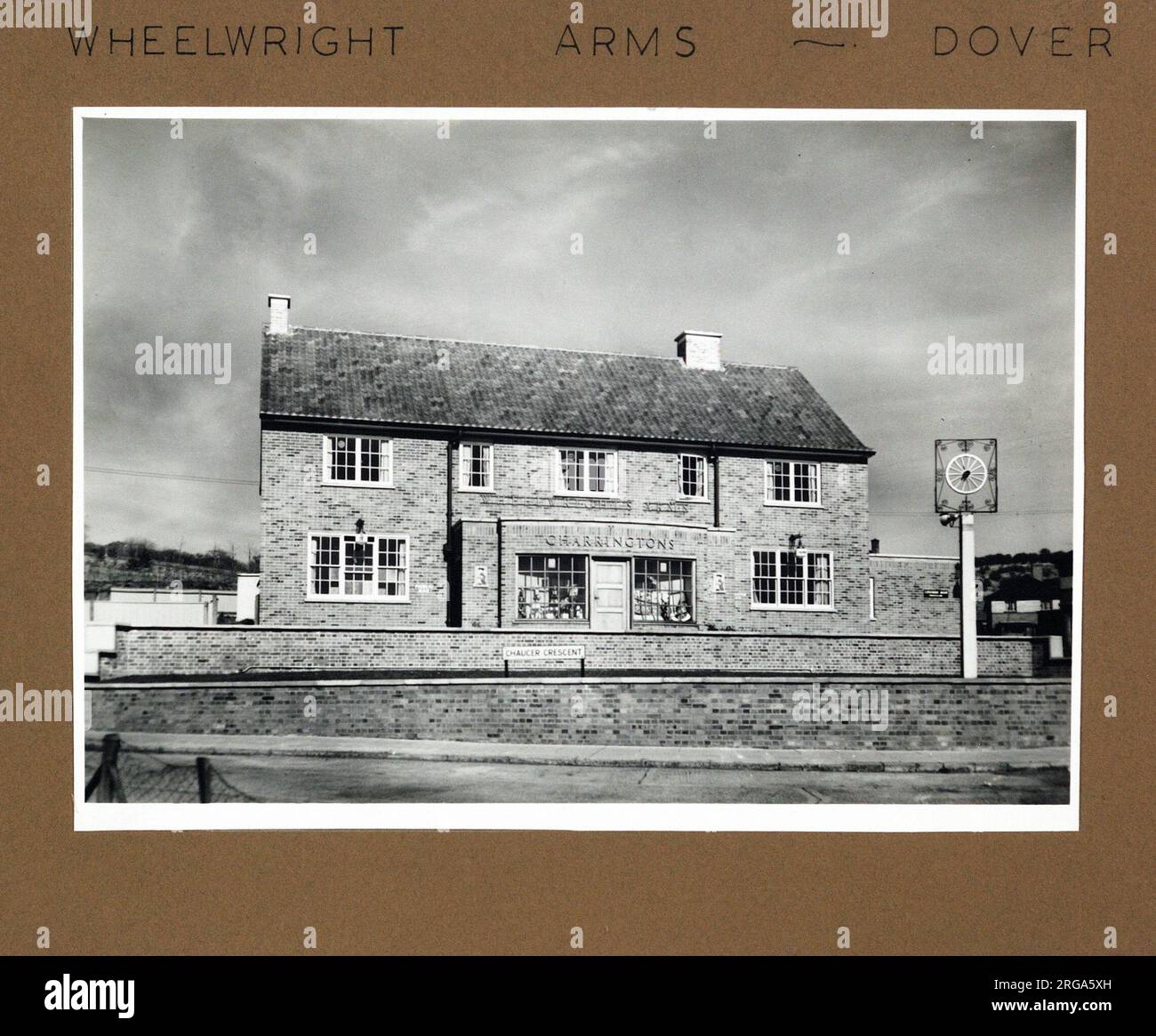 Photograph of Wheelwrights Arms, Dover, Kent. The main side of the ...