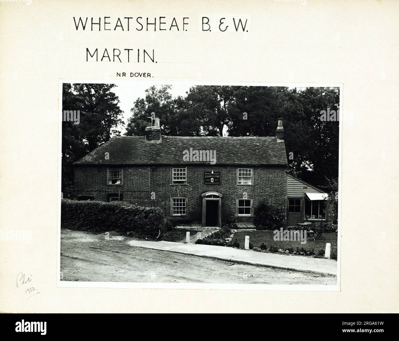 Photograph of Wheatsheaf PH, Martin, Kent. The main side of the print ...