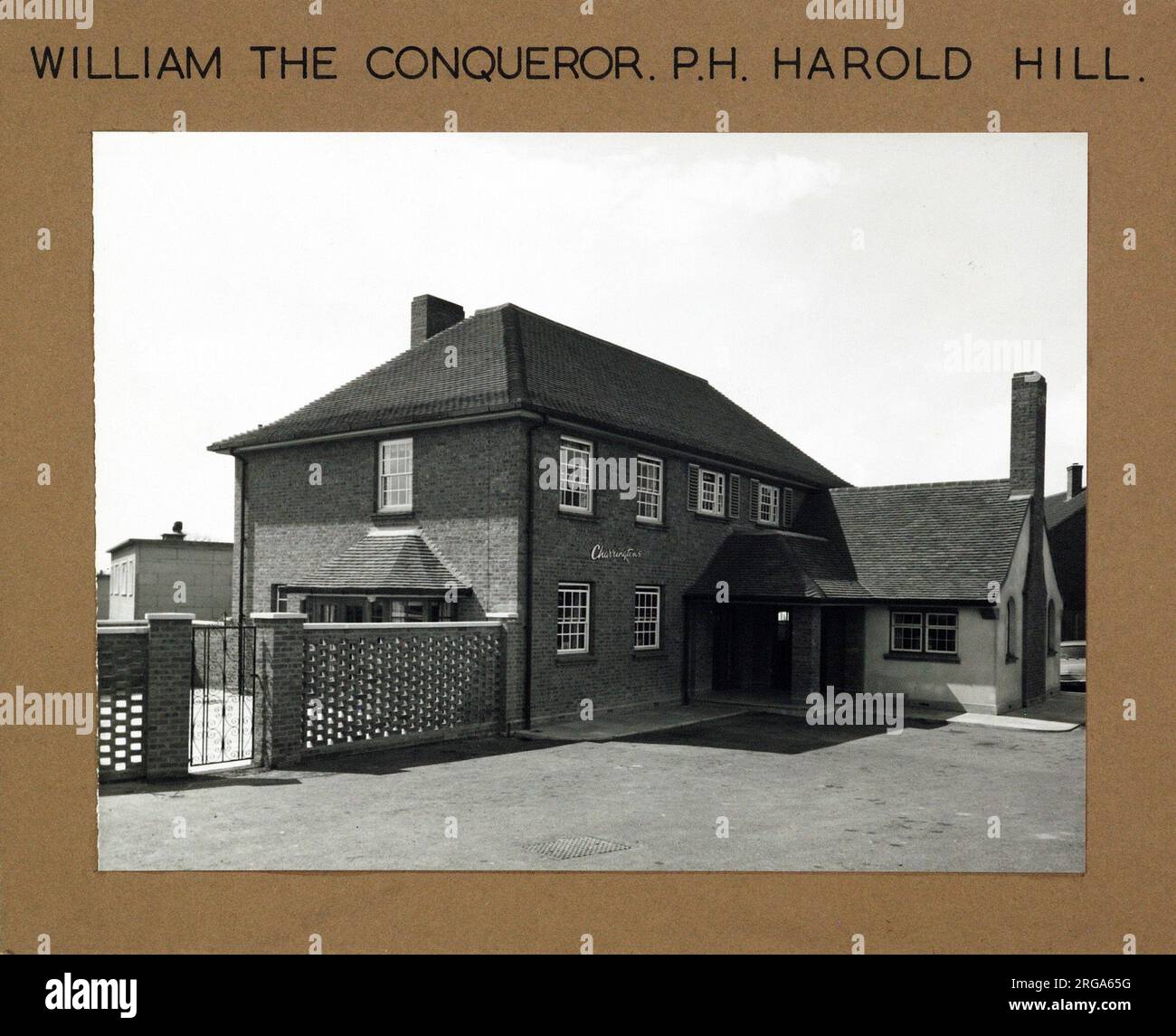 William The Conqueror PH, Harold Hill, Greater London. The main side of ...