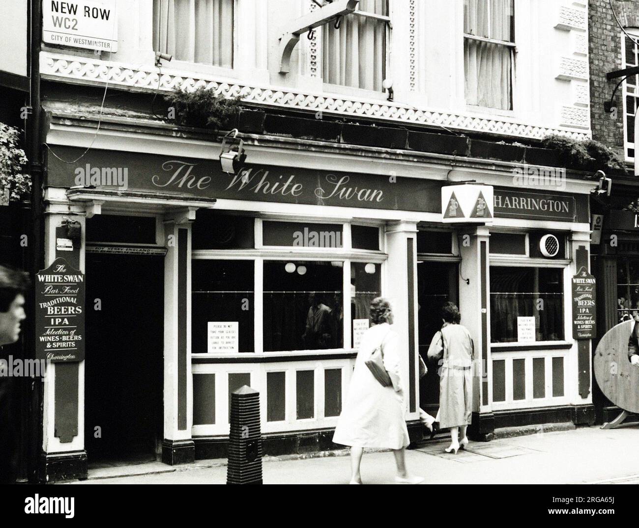 Photograph of White Swan PH, Covent Garden, London. The main side of ...