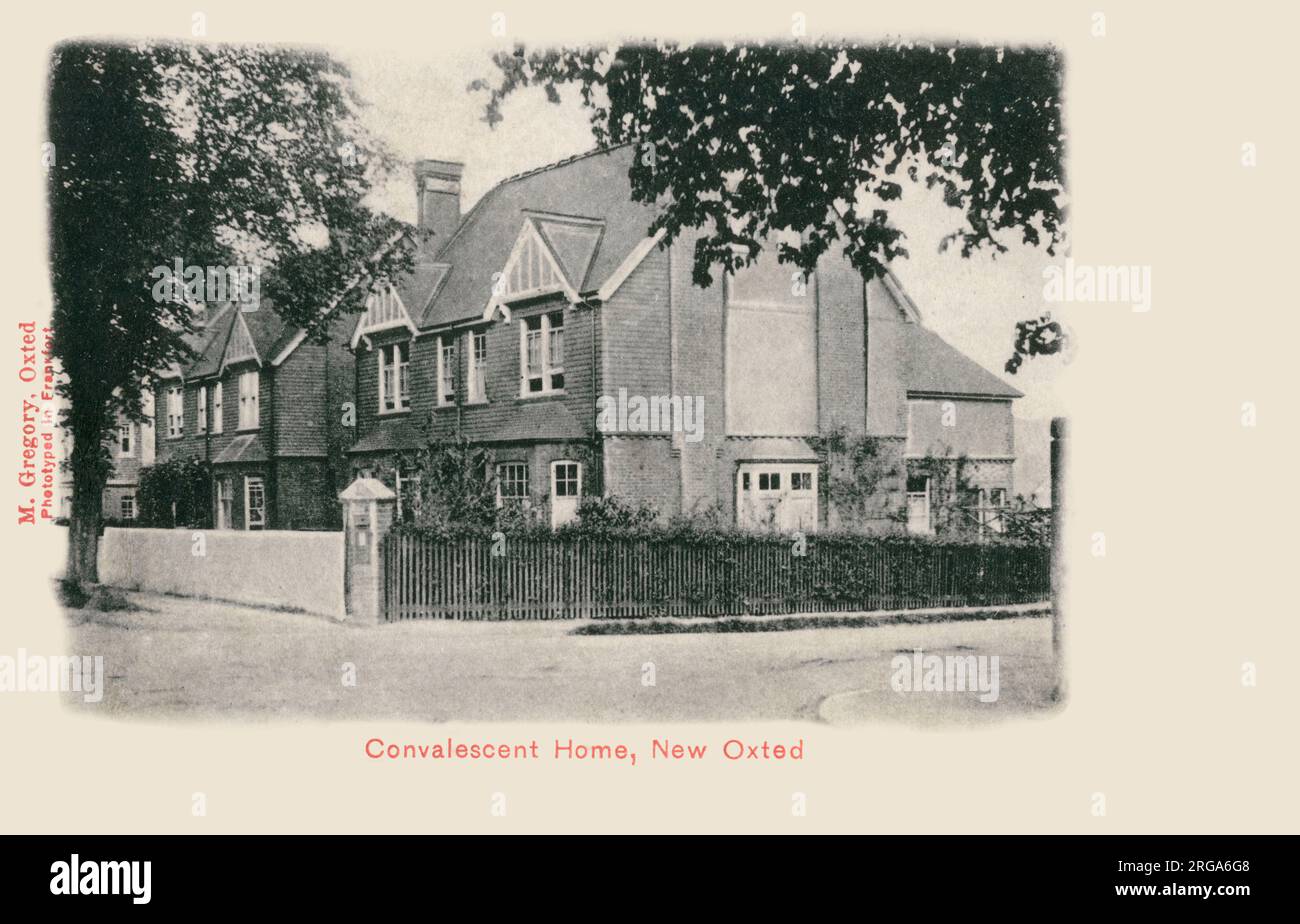 Convalescent Home, New Oxted, Surrey Stock Photo - Alamy