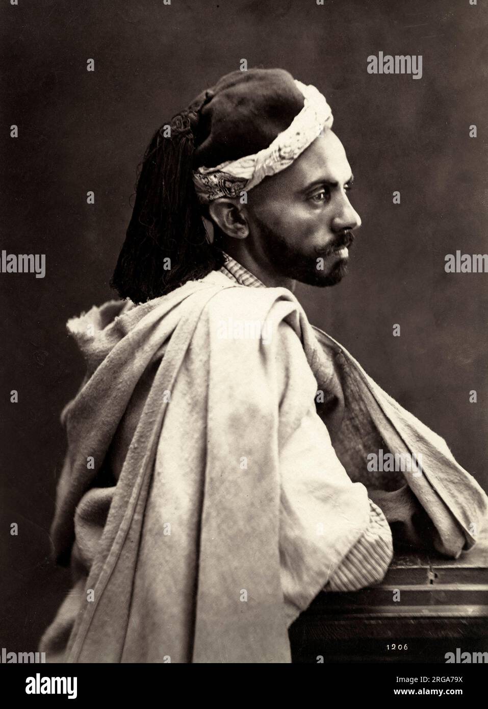 Well dressed North African man, probably Algeria Stock Photo - Alamy