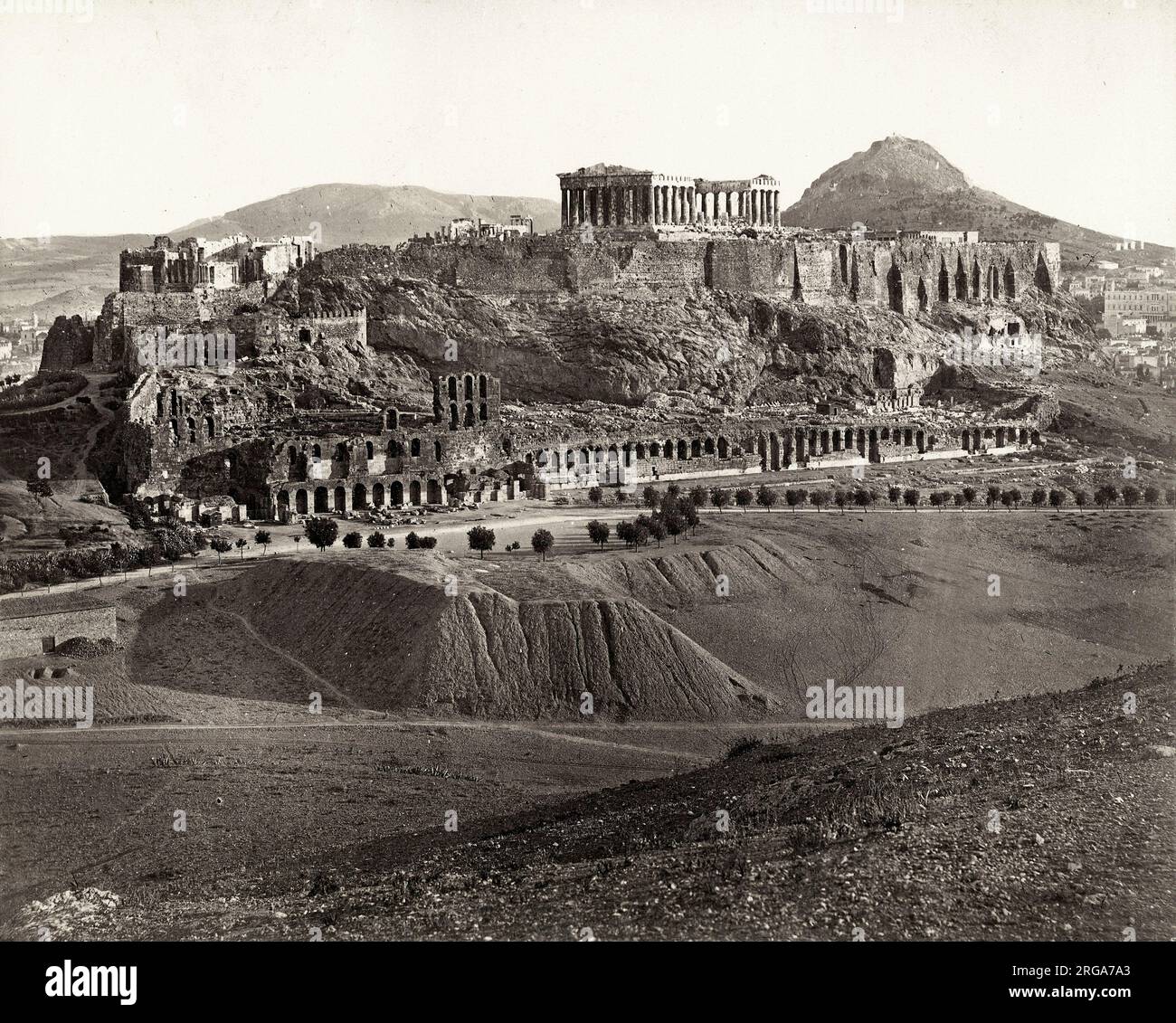 Vintage photo of athens hi-res stock photography and images - Alamy
