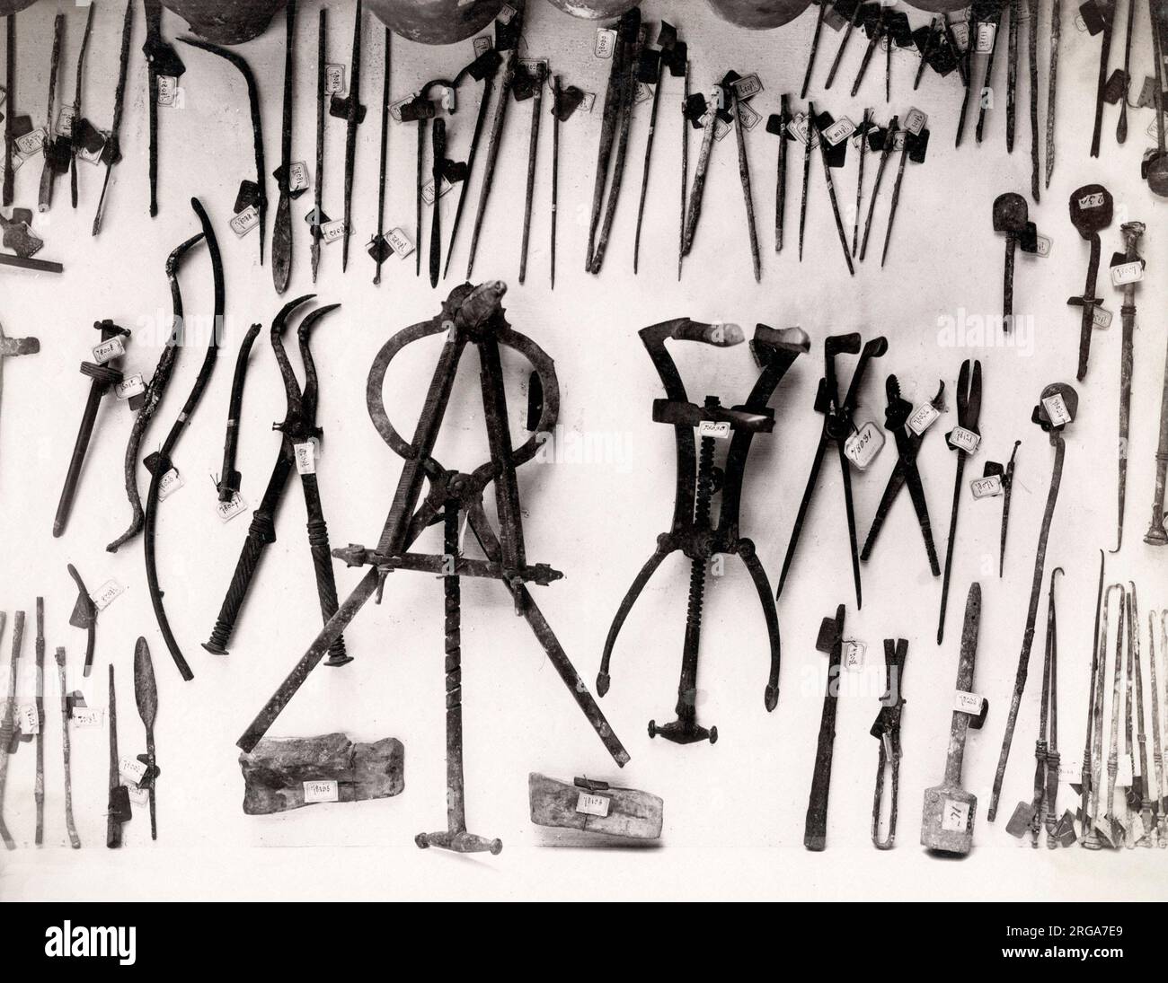 Historical surgical instruments hi-res stock photography and images - Alamy