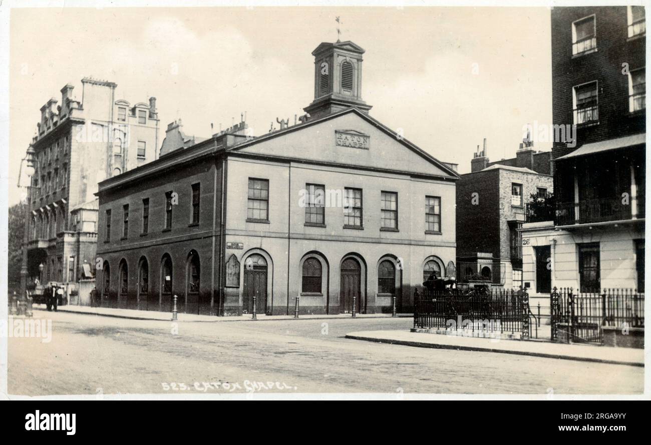 Eaton Chapel, Eaton Terrace, London. Proprietary Chapel at the corner ...