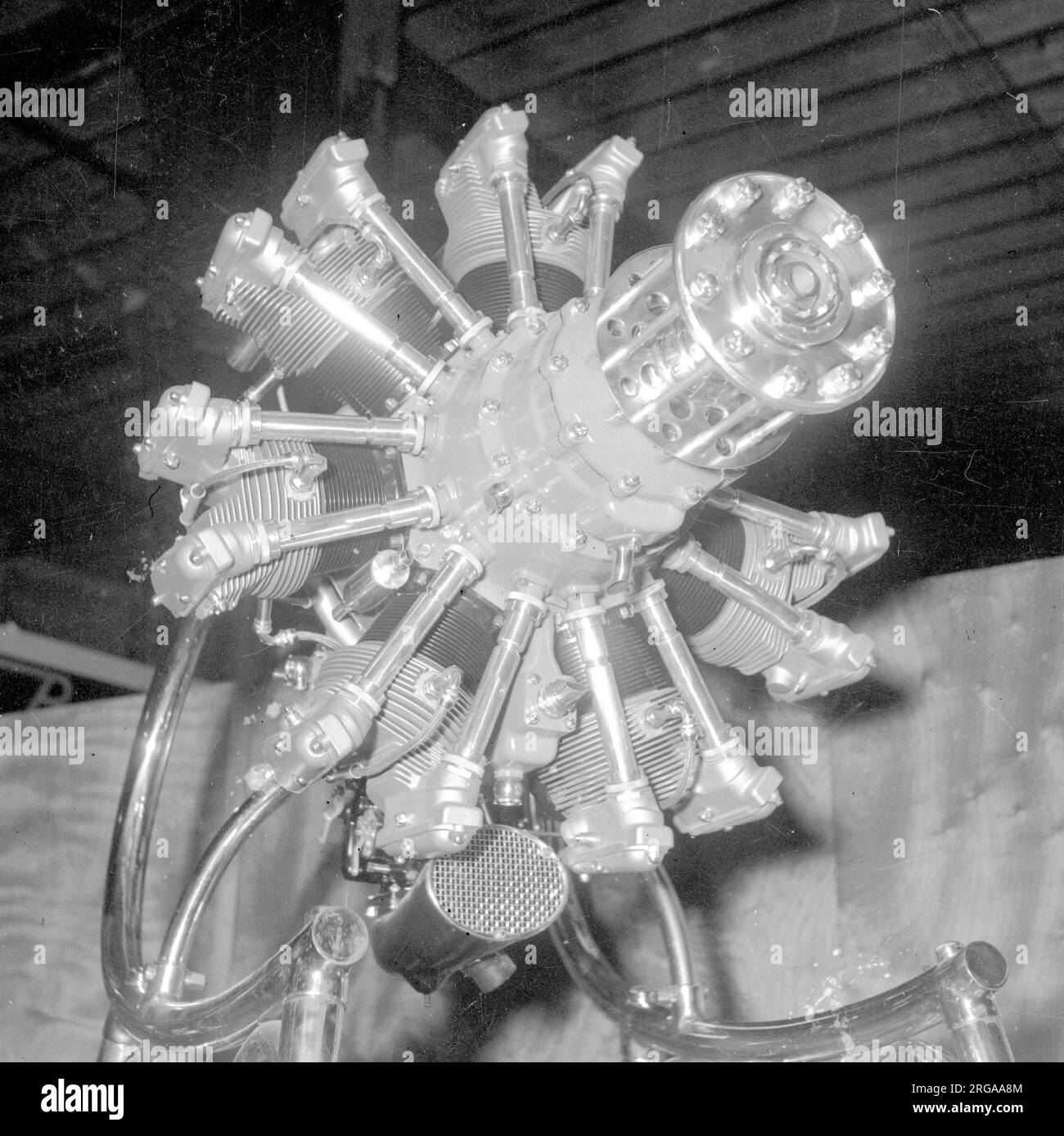 7 cylinder radial Black and White Stock Photos & Images - Alamy