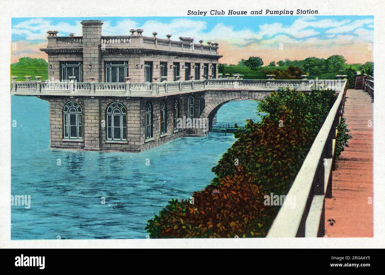 Decatur, Illinois, USA - Staley Clubhouse and Pumping Station Stock ...