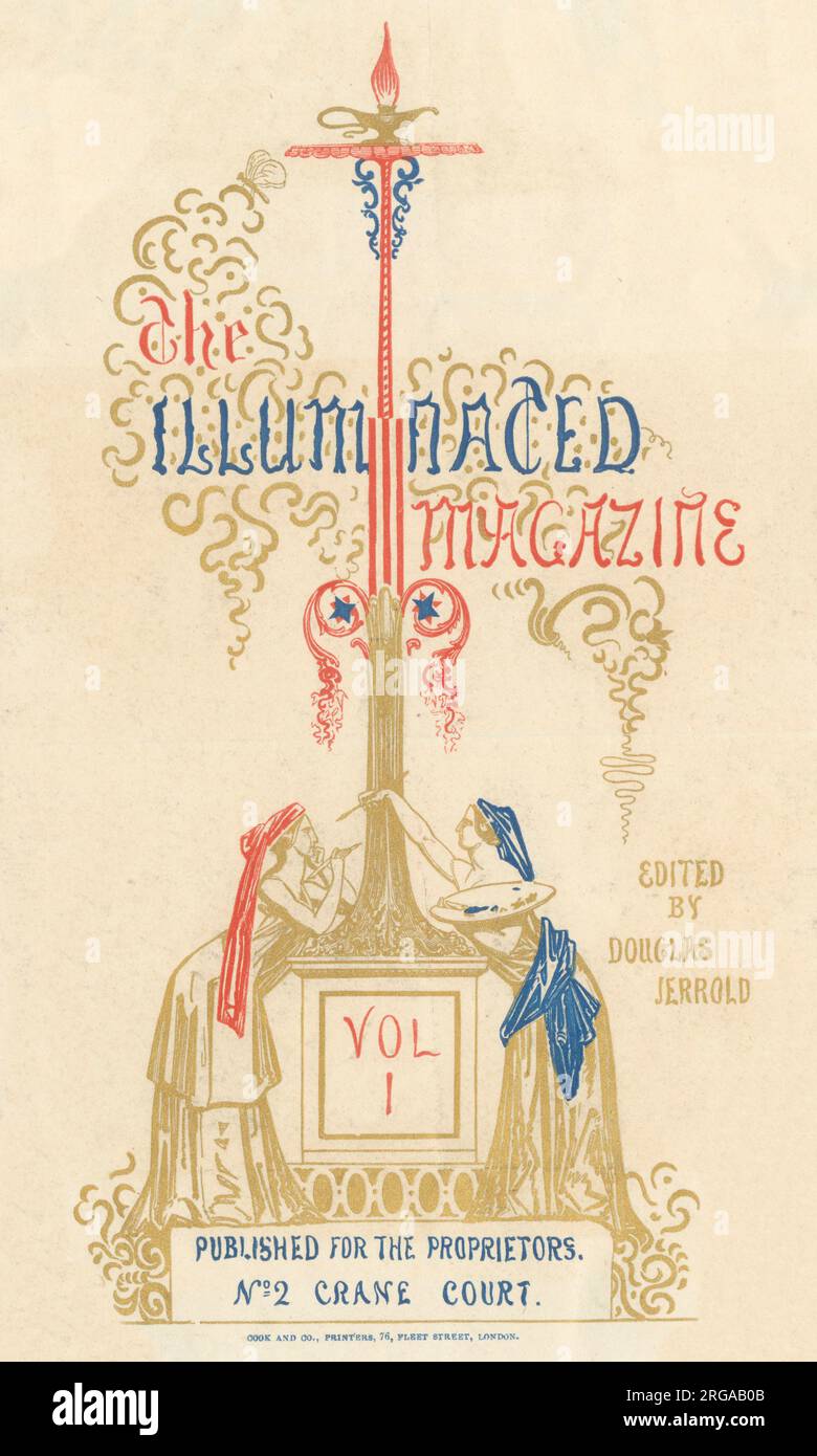 Title page, The Illuminated Magazine edited by Douglas Jerrold Volume 1 ...