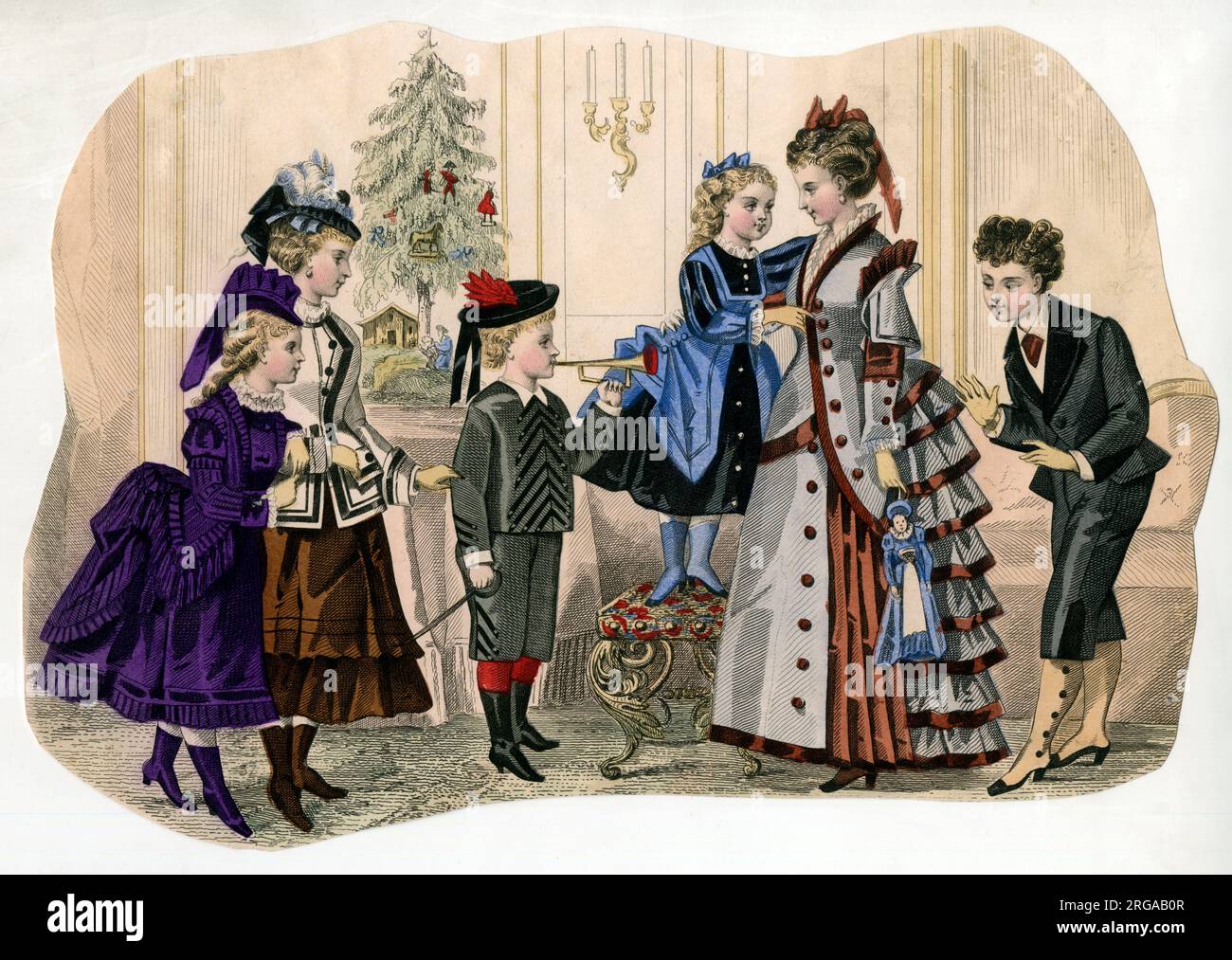 Victorian Christmas family group - an early British visual ...