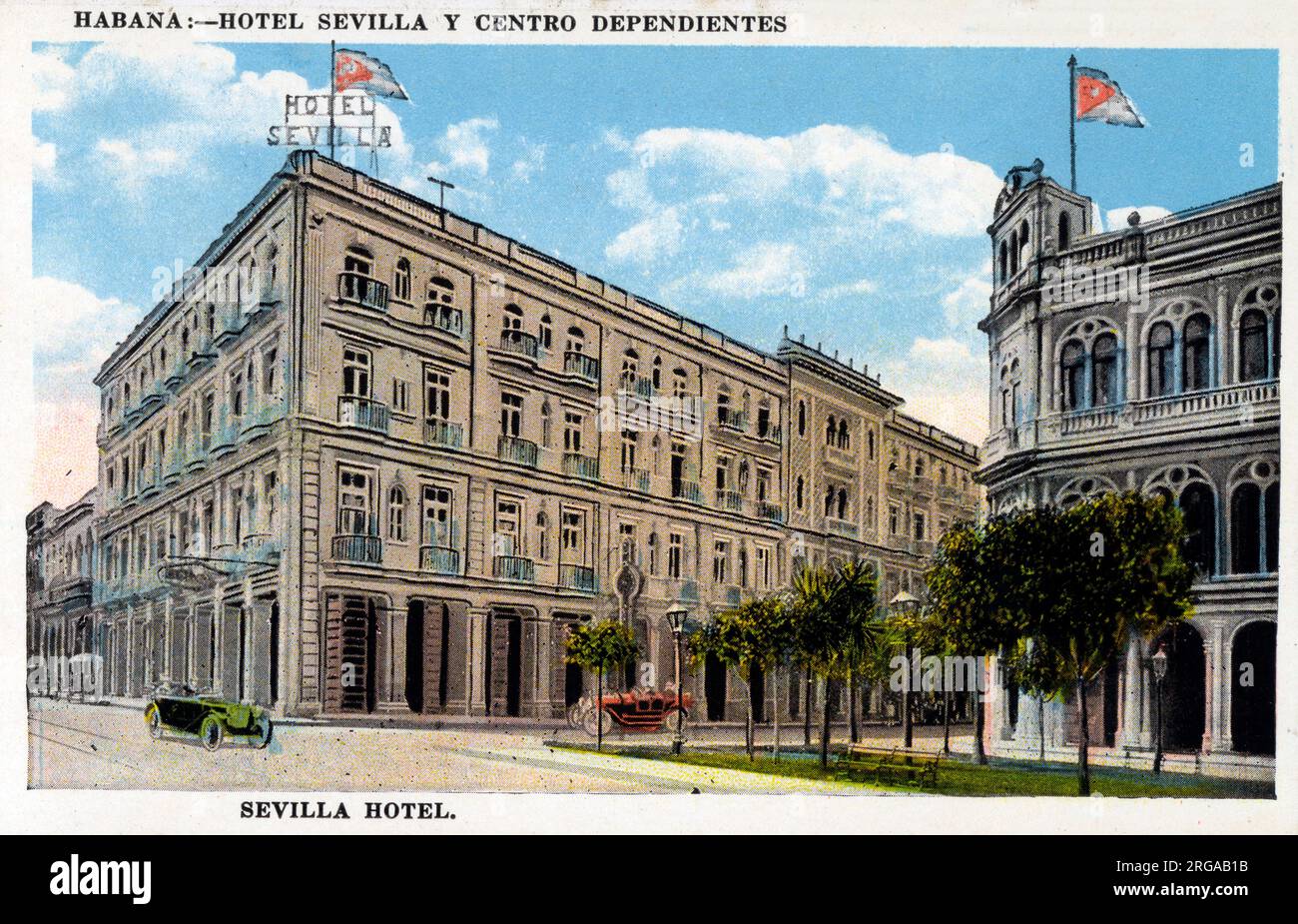 Havana, Cuba - Sevilla Hotel Stock Photo - Alamy