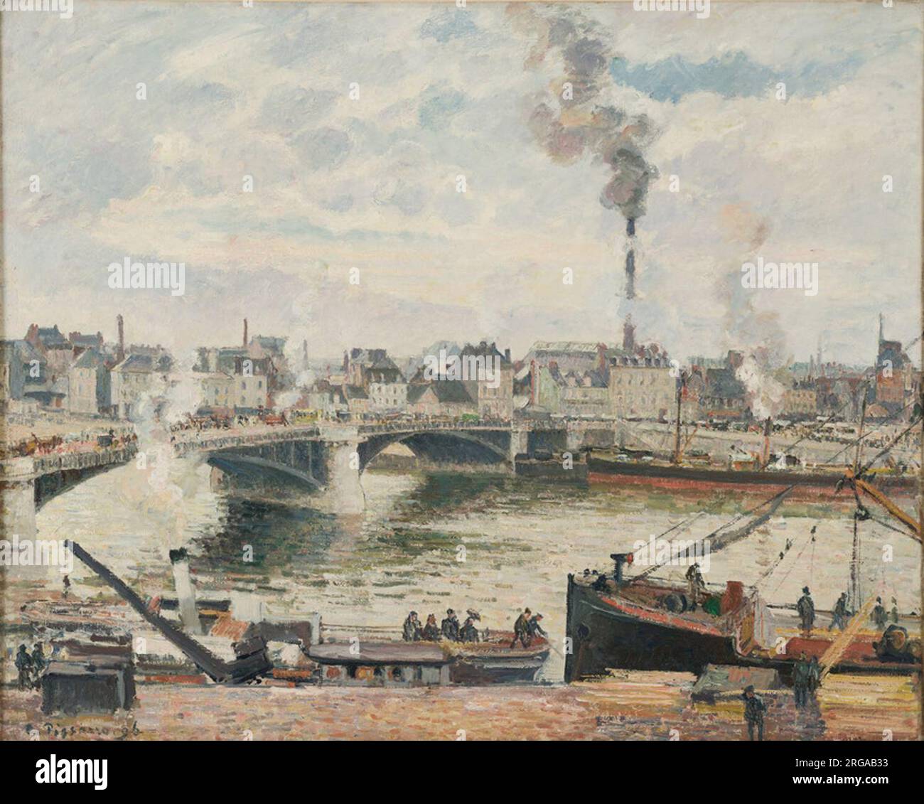 Rouen le grand pont hi-res stock photography and images - Alamy