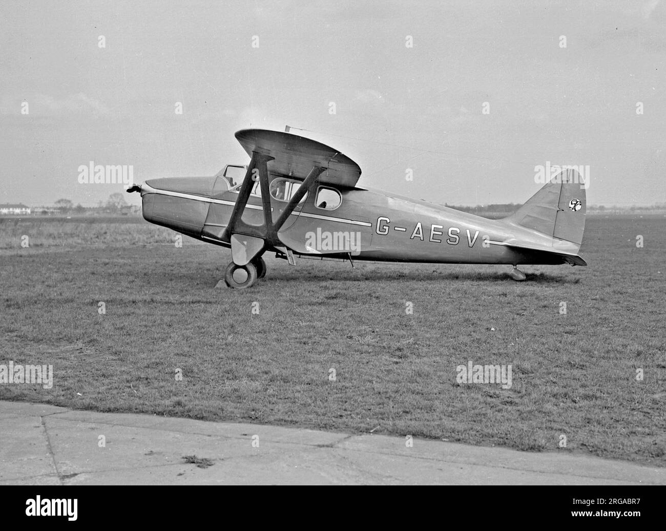 Heston Aerodrome in May, 1939. Heston was an airfield located to the ...