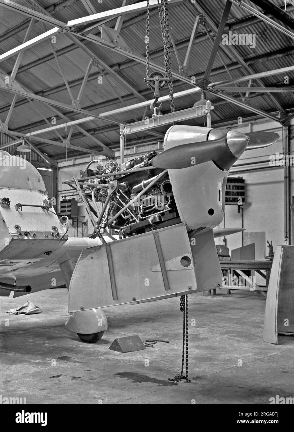 Heston Aerodrome in May, 1939. Heston was an airfield located to the ...