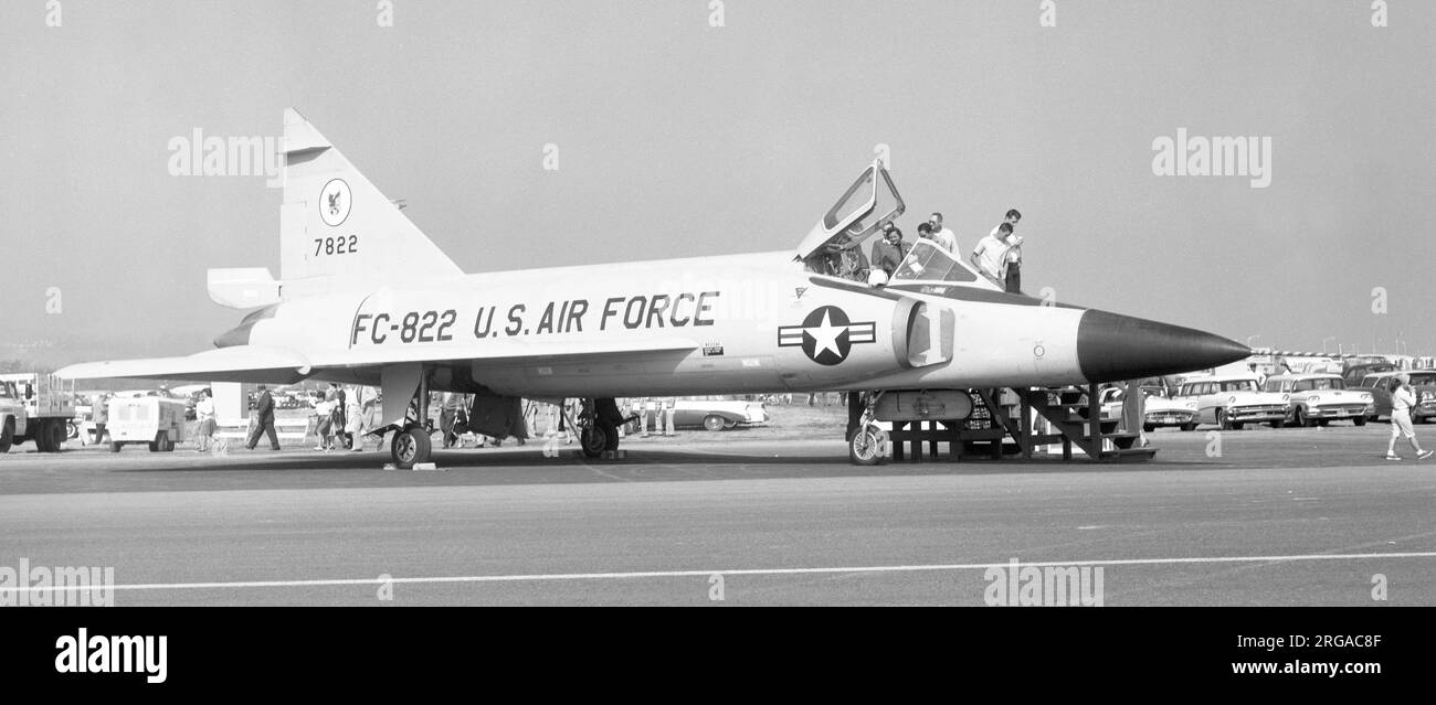 United States Air Force - Convair F-102A-90-CO Delta Dagger 57-0822 ...