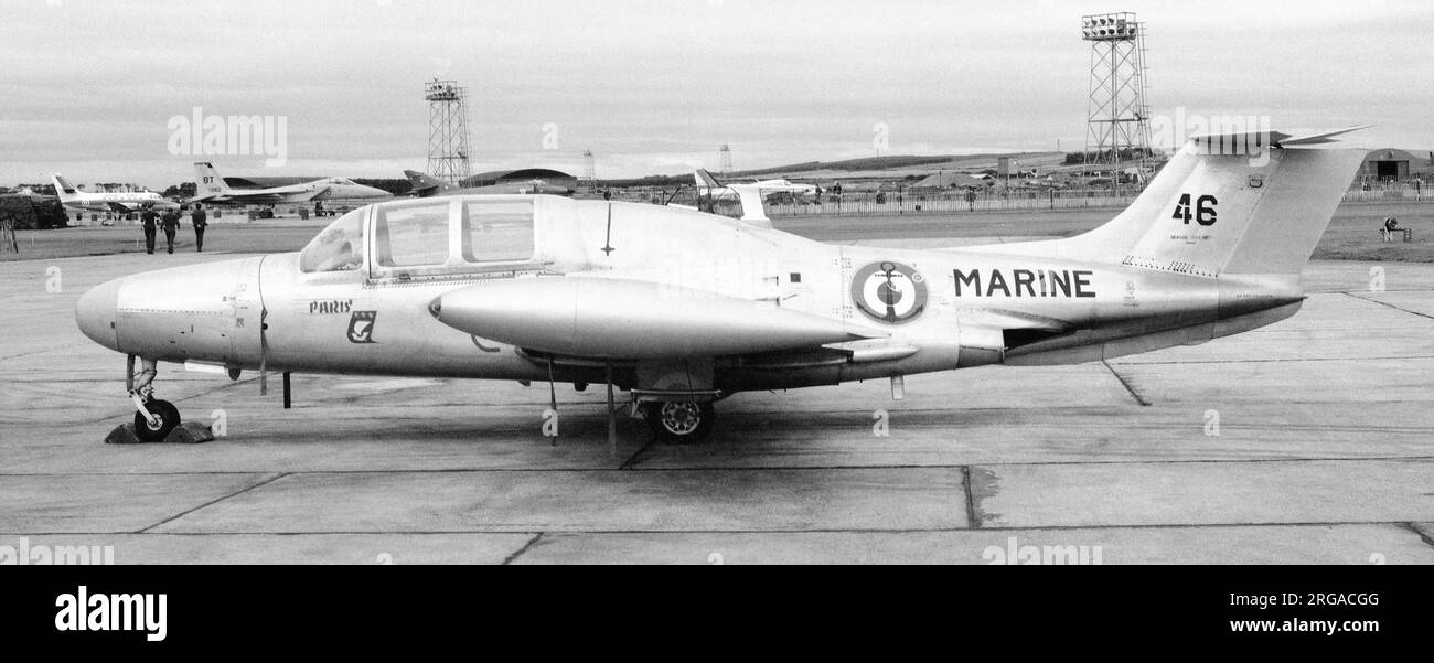 Aeronavale - Morane-Saulnier MS.760 Paris '46', of EAA 601, at RAF ...