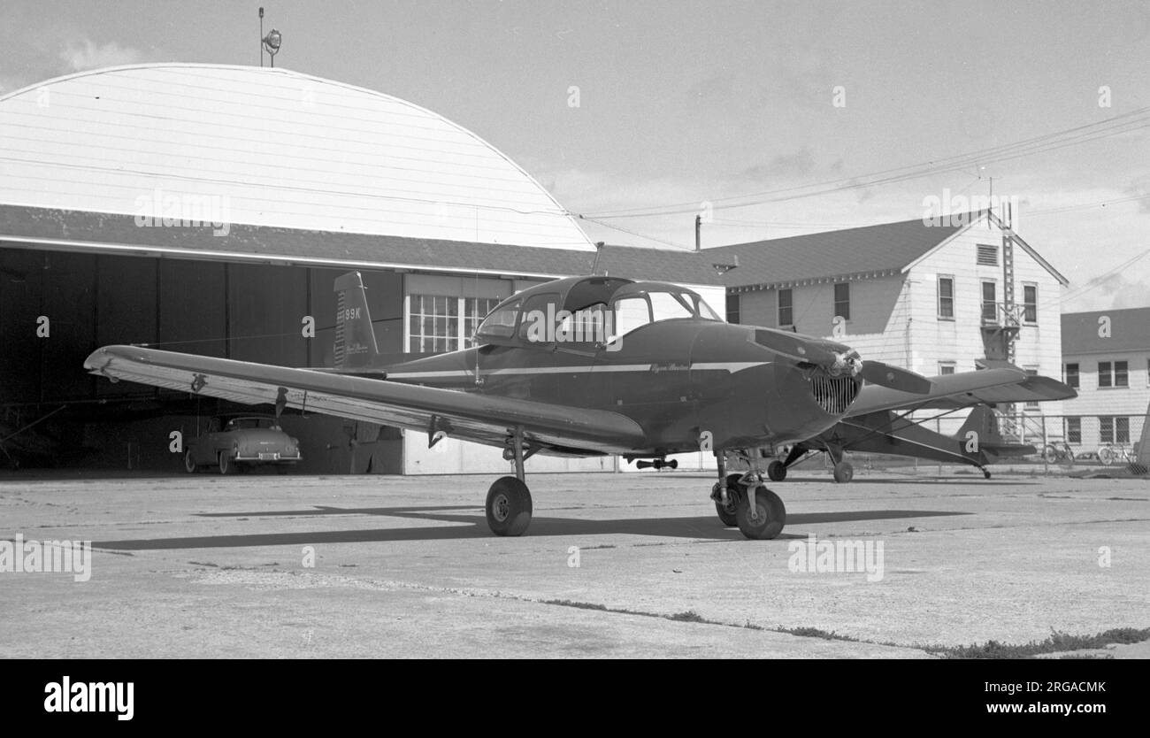 Ryan Navion N4599K (msn NAV-4-1599), built in 1948. Date: circa 1950 ...