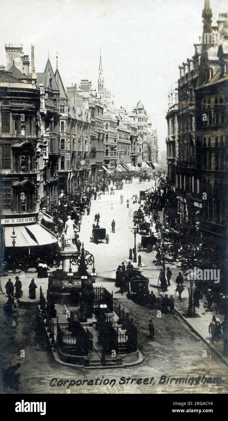 Birmingham street scene hi-res stock photography and images - Alamy