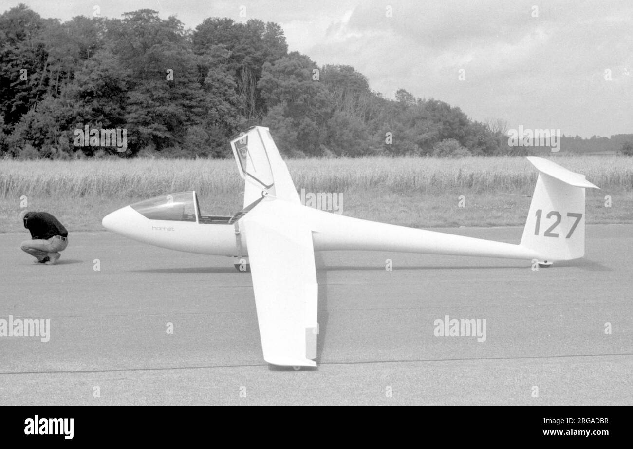 Glasflugel 206 Hornet '127', at a gliding club in the UK. The Standard ...