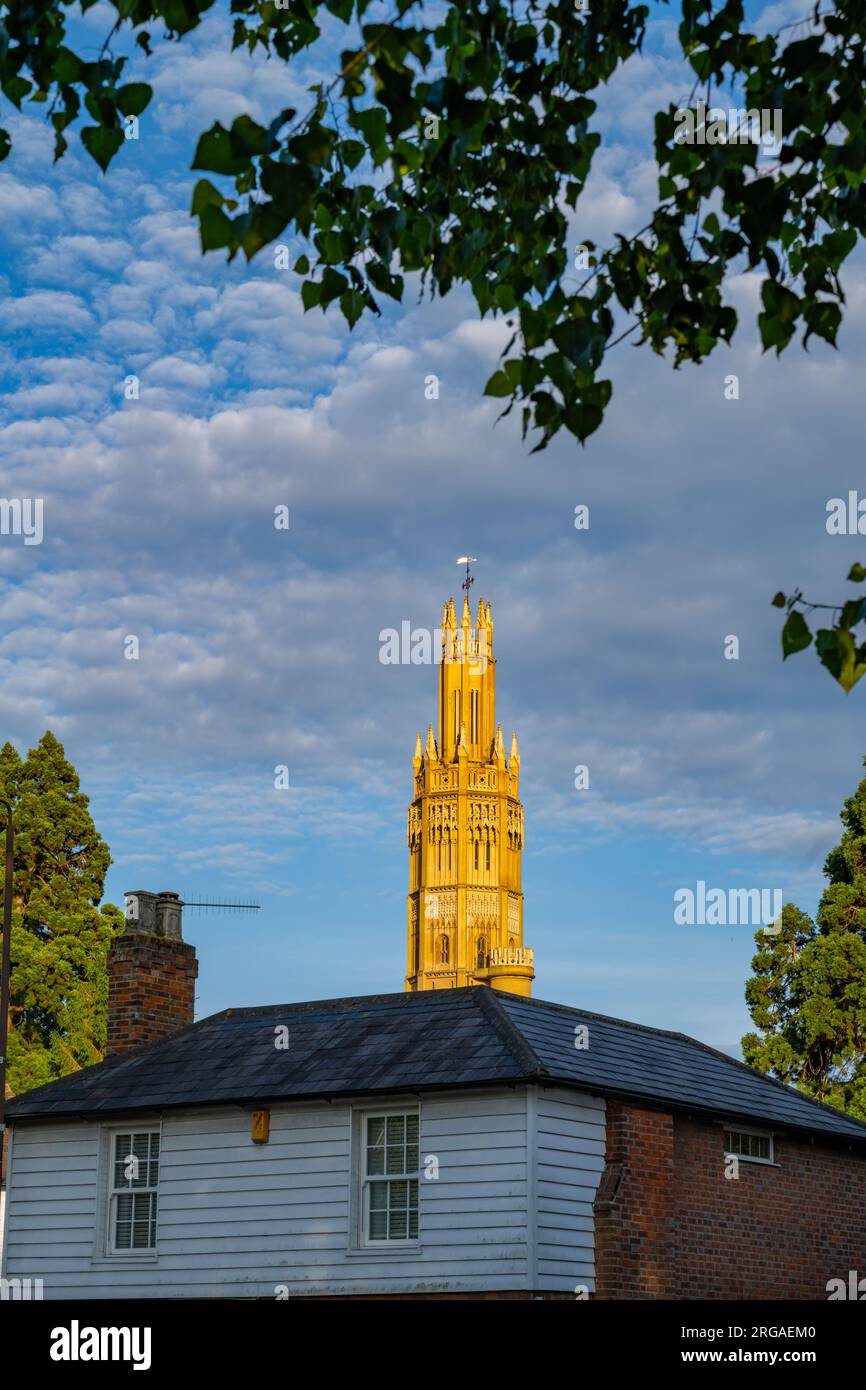 Hadlow Tower, or MayÕs Folly as it is also known, is a Grade 1* listed ...