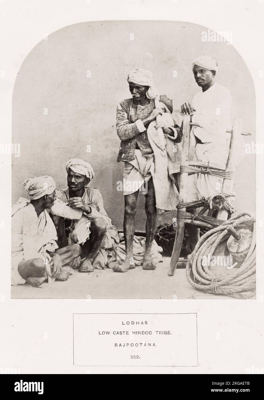 Vintage 19th century photograph: The People of India: A Series of ...