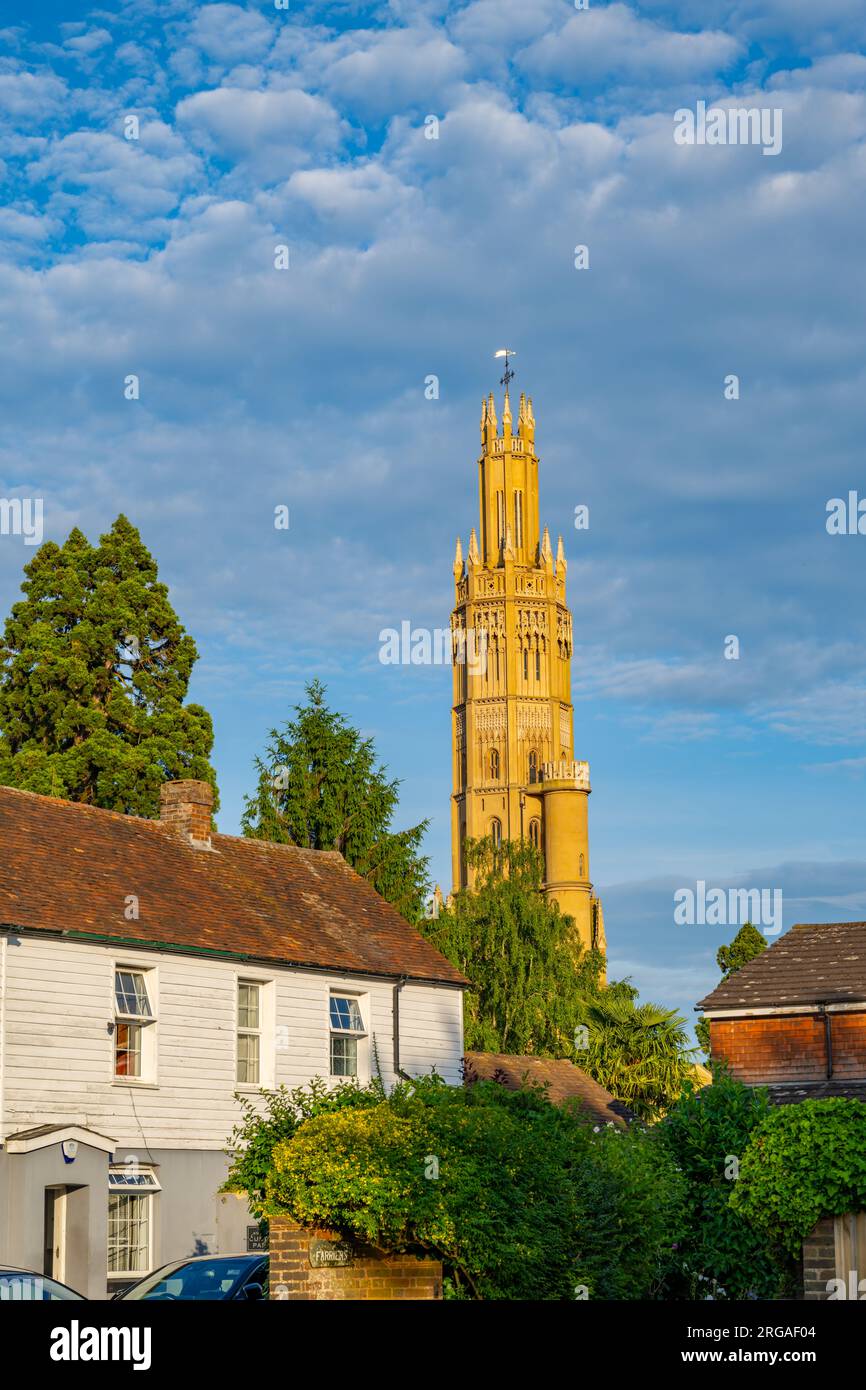 Hadlow Tower, or MayÕs Folly as it is also known, is a Grade 1* listed ...