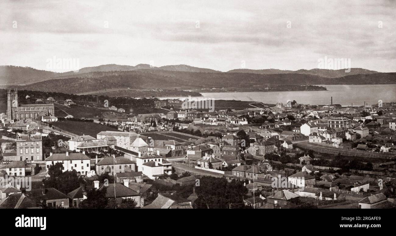 Hobart tasmania 19th century hi-res stock photography and images - Alamy