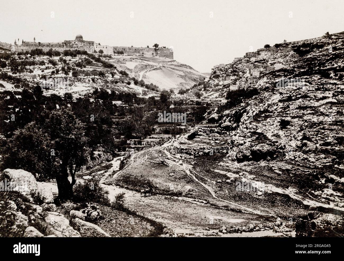 Photograph by Francis Frith, from his trip to Egypt, Palestine and the ...