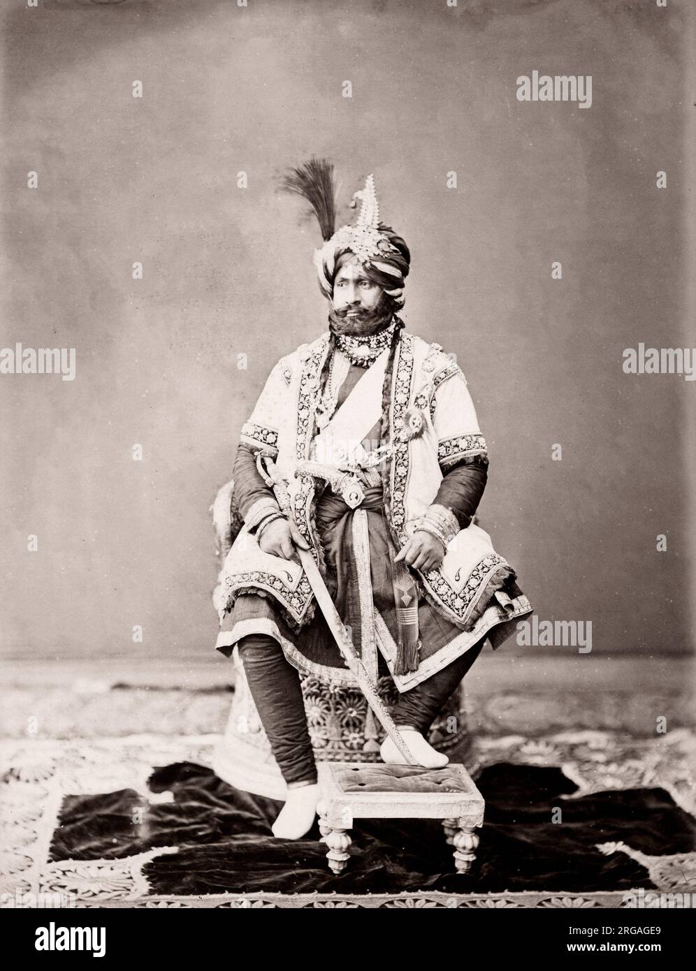 Maharajah of kashmir hi-res stock photography and images - Alamy