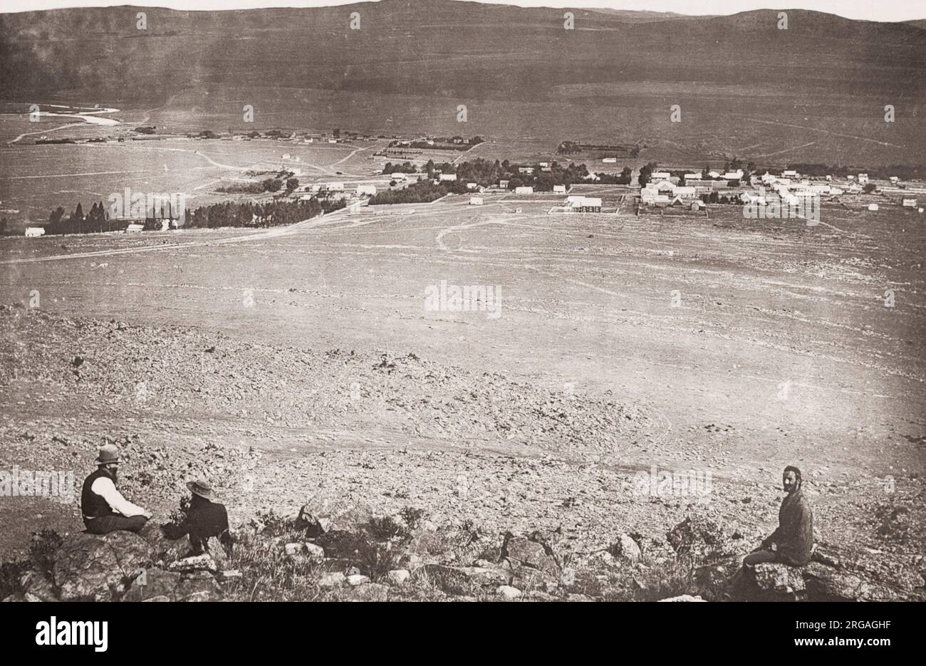19th century vintage photograph: Heidelberg, Transvaal, South Africa ...